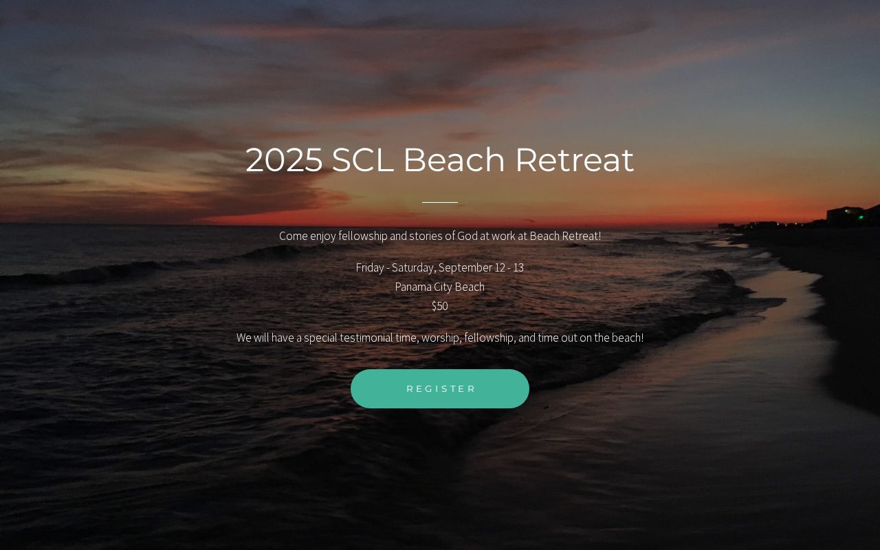 2025 SCL Beach Retreat